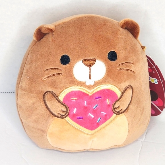Squishmallows | Toys | Chip Beaver Wheart Cookie Valentine 224 Original ...